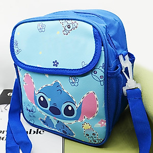 Cute Crossbody Bag with Adjustable Shoulder Strap and Bracelet Charm, Kawaii Handbag with Zipper, Lovely Wallet Purse Shoulder Bag Coin Pouch Accessories for Women Girls