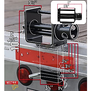 Mytee Products (4 Pack) Trailer Stake Pocket Winch Flatbed Utility Capacity# 16200 lbs