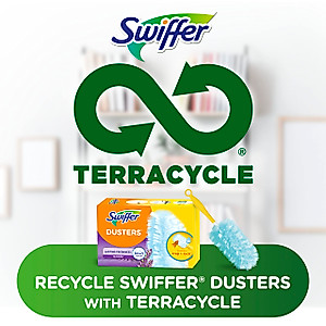 Swiffer 180 Dusters Multi Surface Refills, with Febreze Lavender & Vanilla scent, 10 Count (Packaging May Vary)