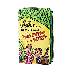 Loungefly Disney Treasures from The Vault: Chip 'n' Dale - Chip and Dale Wallet, Amazon Exclusive