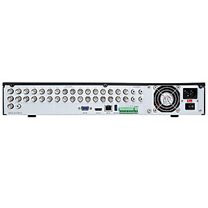 HDView 40CH: 32 Channel TVI/AHD/CVI960H Security DVR Up to 5MP Cameras and 8 Channel NVR Up to 5MP IP Cameras, Surge Protection, COC, Commercial Grade, P2P, Smart Intelligent Analytics (No HDD)