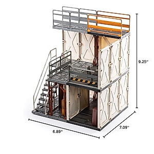 JoyToy 1/18 Building Depot: Monitoring Area Military Model Toy for 1/18 Scale Action Figures……