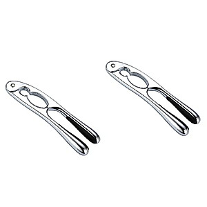 Mobestech 2pcs Nutcracker Lobster Crackers Almond Cookies Almond Nuts Seafood Opener Walnut Plier Opener Walnut Shucker Nut Crackers for Crab Legs Walnut Heavy Duty Nuts Tool