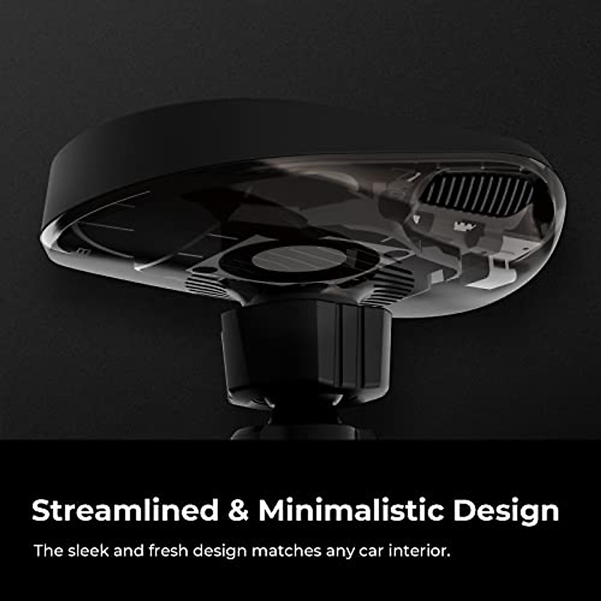 PITAKA Magnetic Car Phone Holder Mount for iPhone 14/13 Series & MagEZ Case 2 for Galaxy S22 Series [MagEZ Car Mount Lite] Compatible with MagSafe (Non-Charging Version) - Air Vent