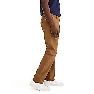 Dockers Men's Athletic Fit Ultimate Chino Pants with Smart 360 Flex, Dark Ginger, 36W x 29L