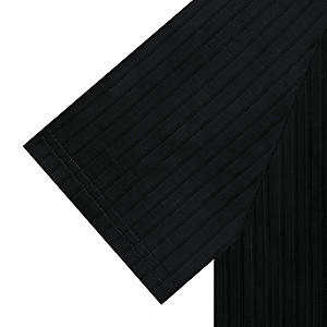 LOGEEYAR Mens Muscle Polo Shirts Short Sleeve Slim Fit Shirts Casual Ribbed Stylish Tees Black