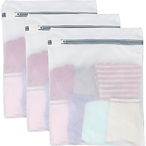 Simple Houseware Laundry Bra Lingerie Mesh Wash Bag (3 Medium)