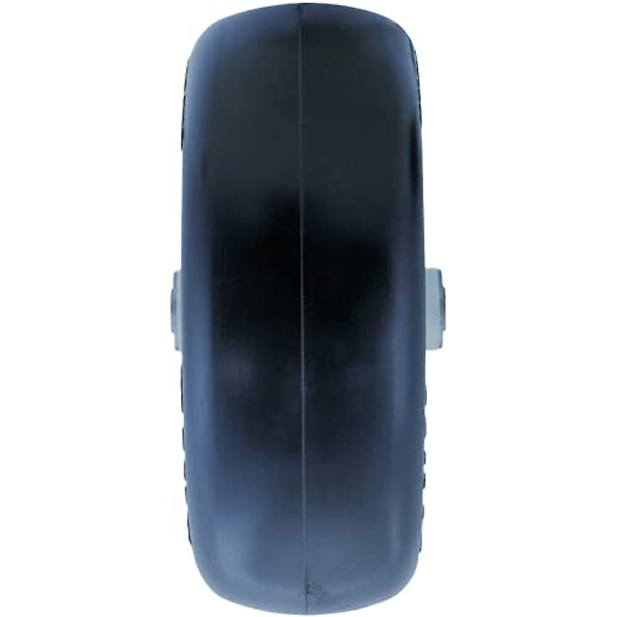 HORSESHOE New 11x4.00-5 Flat Free Smooth Tire and Wheel for Zero Turn Lawn Mower, Garden Tractor, Center hub 3"-5"-7" adjustable, 1/2" Grease Bushing, 114005 (2)