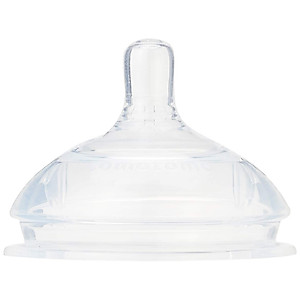 Comotomo - Silicone Replacement Nipples Medium Flow 3m+ - 2 Pack