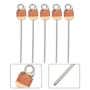 GAFOKI Outdoor Bait Freshwater Soft-shelled Saltwater Hooks Tools Turtle Catfish Line Multipurpose Accessories Catching Hook Wire Inserted with for Professional Baits Angling Octopus