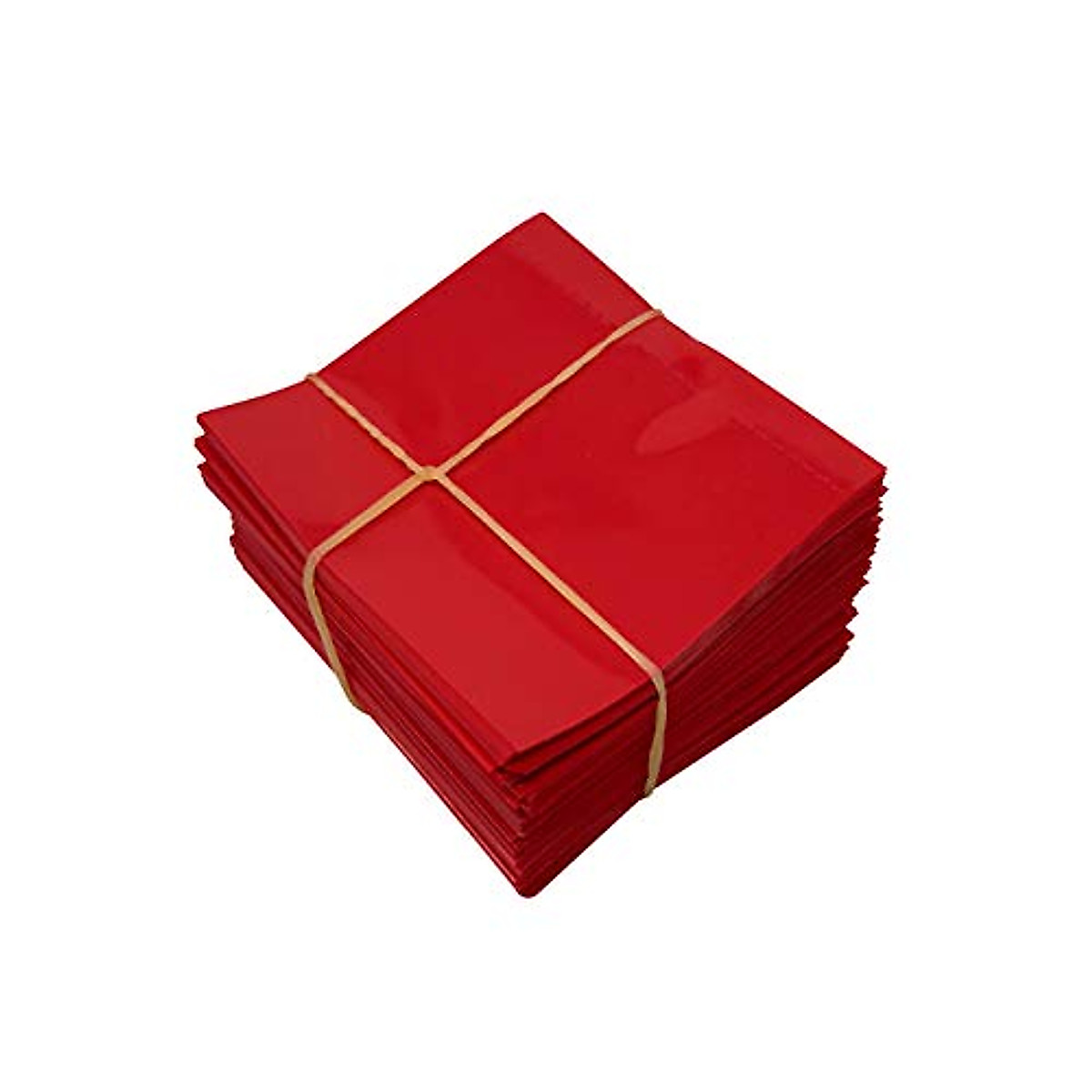 45 x 52 mm RED Perforated Shrink Band for Hot Sauce Bottles and Other Liquid Bottles Fits 3/4" to 1" Diameter - Pack of 250