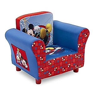 Delta Children Upholstered Chair, Disney Mickey Mouse