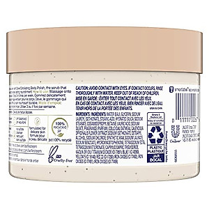 Dove Scrub for Silky Skin Oatmeal & Calendula Oil Body Scrub Exfoliates & Gives Lasting Nourishment 10.5 oz 4 Count