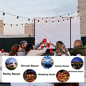 String Light Poles Outdoor with 5 Prong Fork Holiday Steel Light Pole Patio Lights Pole Garden Backyard Birthday for Parties Cafe Patio Wedding Party Terrace Decoration (Steel Pole - 1 Pack)