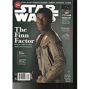 STAR WARS MAGAZINE, THE FINN FACTOR AUGUST, 2017 ISSUE # 174
