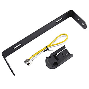 KUNTEC 12V 200W Siren Warning Emergency Loud Speaker 8 Tones Amplifier Siren Handheld Microphon PA System Siren Horn for Vehicles Truck UTV ATV