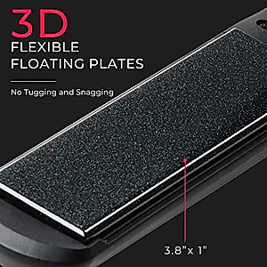 TYMO SWAY Hair Straightener with 10s Fast Heating, 1 Inch Professional Flat Iron Curling Iron in One with 32 Adjustable Temp, Automatic Shut Off, Dual Voltage