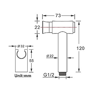 JIYTG Bidet Toilet Spray Kit Multi Function Spray Gun Set Stainless Steel Free Press Type Bidet
