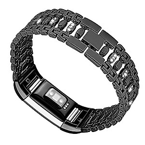ULTECHNOVO Smartwatch Band Watch Replacement Strap Rhinestone Watch Accessories Watch Strap Watch Frame Wristband