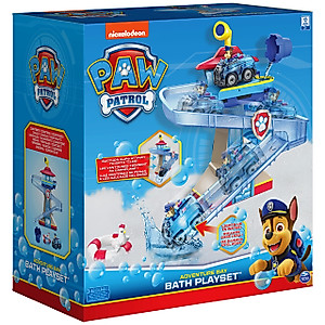 Paw Patrol, True Metal Chase Rescue Track Set with Exclusive Chase Die-Cast Vehicle, 1:55 Scale Kids Toys for Boys