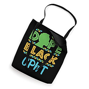 Dope Black CPhT Pharmacy Tech Technician African American Tote Bag