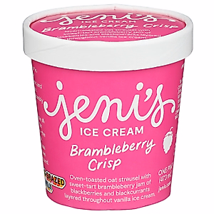 JENIS SPLENDID ICE CREAMS Brambleberry Crisp Ice Cream, 1 PT