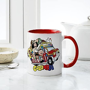 CafePress Colombian Chiva Mug Ceramic Coffee Mug, Tea Cup 11 oz