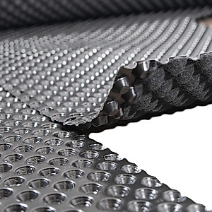 DRICORE Certiguard™ Premium Floor Underlayment with Moisture Barrier for Engineered Hardwood, Laminate & Vinyl Plank Flooring with Click Lock System 5 mm or Greater – Sound Reducing – 100 sq ft roll