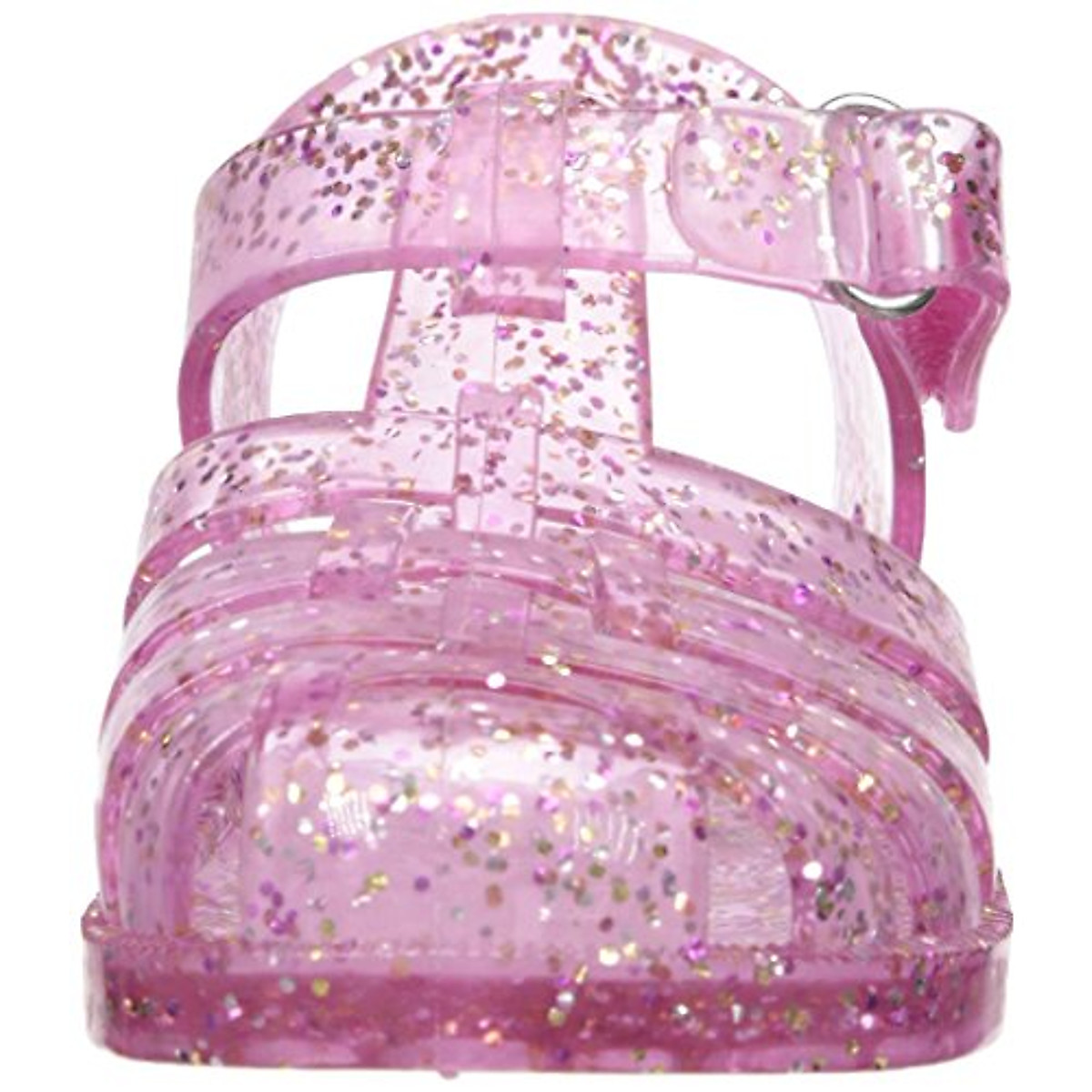 OshKosh B'Gosh Girl's Marie Jelly Sandal, Pink, 10 M US Toddler