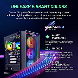 Skytech Gaming Nebula Gaming PC Desktop – Intel Core i5 12400F 2.5 GHz, RTX 3050, 1TB NVME SSD, 16G DDR4 3200, 600W Gold PSU, AC Wi-Fi, Windows 10 Home 64-bit