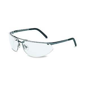 Honeywell Safety Products by 11150800 Fuse Safety Eyewear Gunmetal Frame, Clear Lens with Anti-Scratch Hardcoat