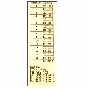 Micro SATA Cables SCA 80 PIN to 68 50 PIN SCSI Adapter: Versatile SCSI 68 Pin Female to IDC 50 Pin Female Adapter