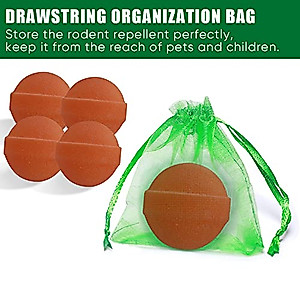 SEEKBIT 5 Pack Rodent Repellent Peppermint Oil to Repels Mice and Rats Spider and Other Rodents, Rat Repellent for Home Garages RV Closets Trucks Car Engines, Mouse Deterrent for Keep Mice Out