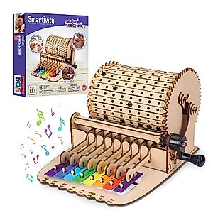 Smartivity Music Machine; Mechanical Action, Science, Engineering STEM and STEAM Building Kit for Kids Ages 8 and Up