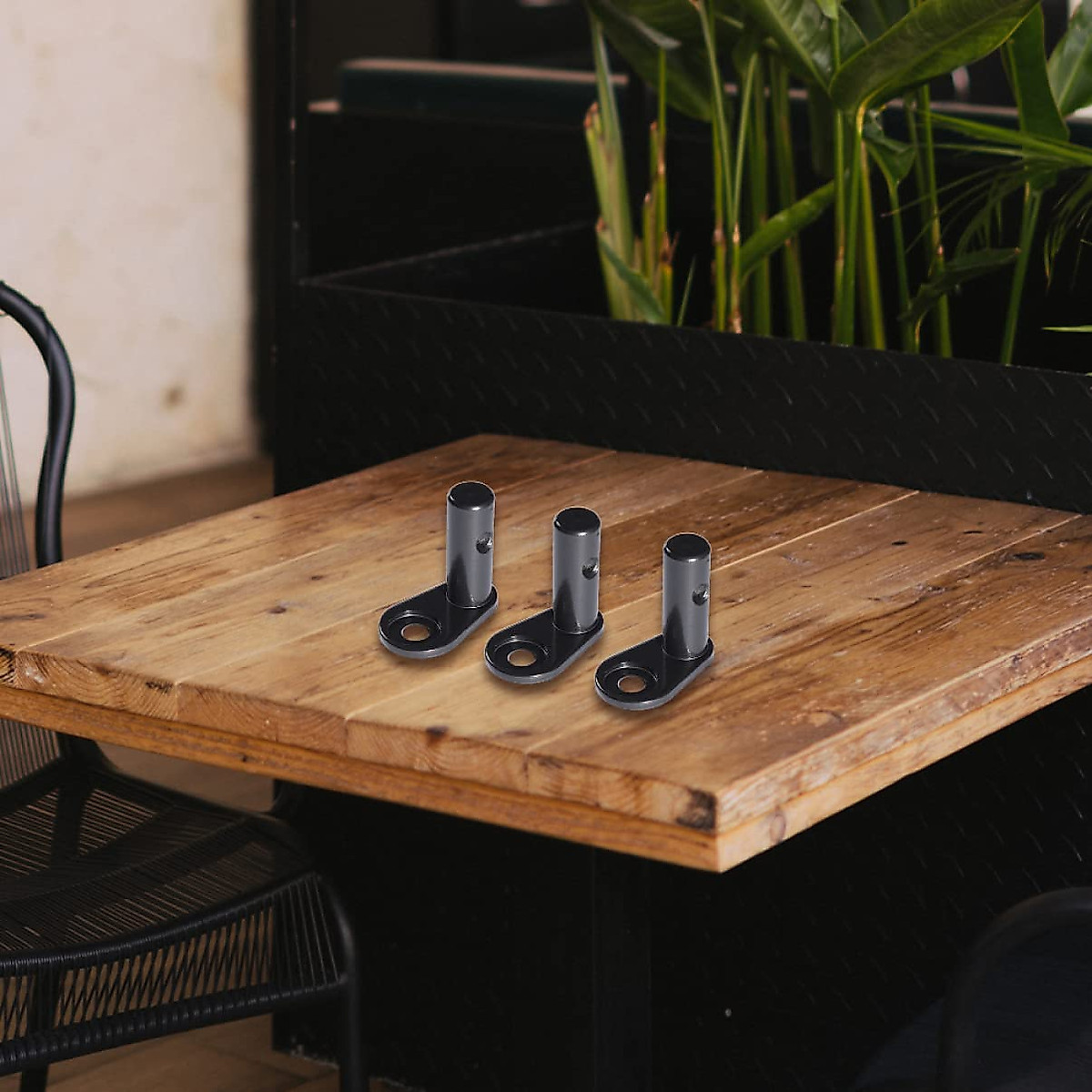 5pcs Sundries Traction Head Bike Trailer Coupler Attachment Steel Hitch Coupler Attachment Angled Elbow