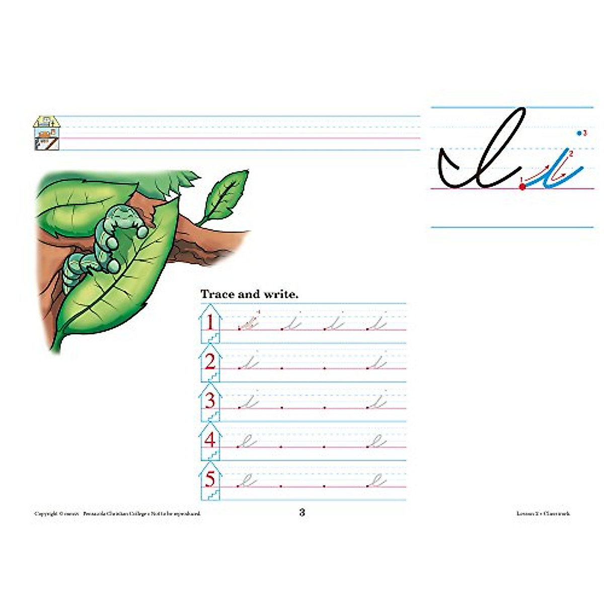 Writing with Phonics 1 - Abeka 1st Grade 1 Cursive Penmanship Student Work Book
