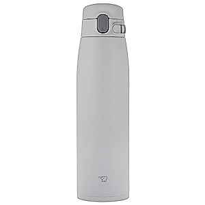 Zojirushi SM-VS95-HM Water Bottle, One-Touch Stainless Steel Mug, Seamless, 32.4 fl oz (950 ml), Matte Gray