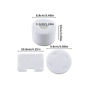 ConPus Foam & Felt Filter Kit - Compatible with Shark NV42, UV402, UV410, NV36, NV36A, NV42, NV44, NV46, NV46C for Shark Deluxe Upright Vacuum Cleaner. Replaces Part #XFF36