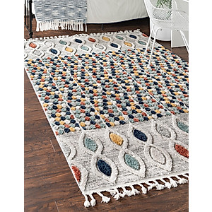 Rugs.com Cherokee Collection Rug – 2' x 3' Multi High Rug Perfect for Entryways, Kitchens, Breakfast Nooks, Accent Pieces