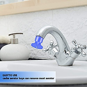 Faucet Aerator Aerator Wrench Aerator Key Flow Restrictor Set for Sink Tap Aerators 20 Pack M16.5 18.5 21.5 24 (4 Size)