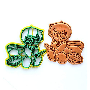 Cookie Cutter by 3DForme, Harry Potter Cake Fondant Frame Mold for Buscuit