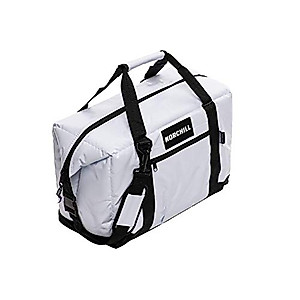 NorChill Soft Coolers 48 Can Insulated Marine Boatbag Soft Sided Cooler, White