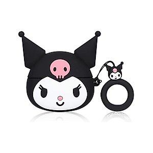 Cartoon Case Compatible with Apple AirPods Pro Anime, Fun Cute Kawaii Protective Case Anti-Fall Headphone Case for Airpod Pro Case Cover (AirPods Pro, BlackMonster)
