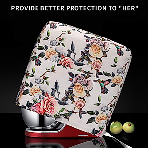 Kitchen Aid Mixer Cover With Pockets,Kitchen Stand Mixer Cover Compatible With 5-8 Quart Kitchenaid Hamilton Mixers,Kitchen Aid Mixer Assecories