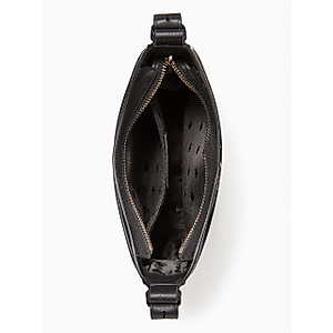 Kate Spade Leila Pebbled Leather Crossbody Purse (Black)