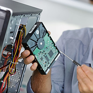 10 Pieces Pocket Screwdriver Set with Clip Double End and Slotted Two-use Screwdriver Set Pocket Mini Pocket Screwdrivers for Mechanics, Electricians, Electronic Technicians, Assemblers (Black)