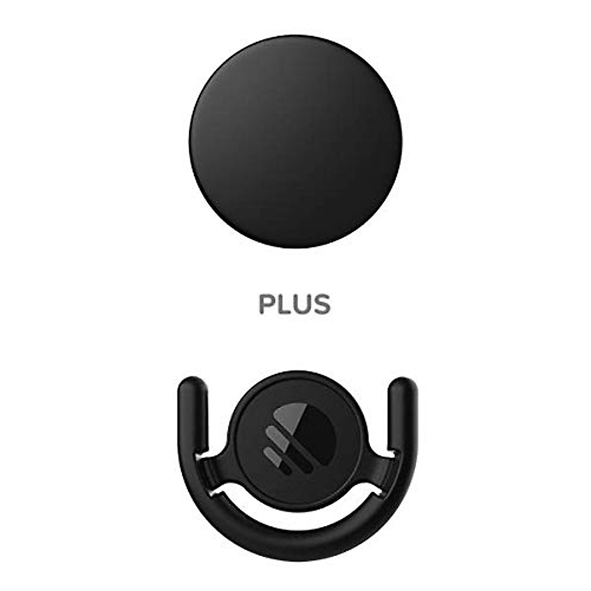 PopSockets: Collapsible Grip & Stand for Phones and Tablets - Black & Mount