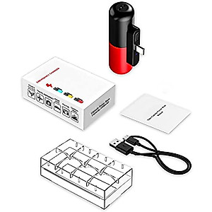 NBZZ 3300mAh Cute Portable Charger Type C Battery Pack, Compatible for Android Samsung Galaxy S20,S10,S9,S8,Note 20/10/9/8,Moto Z3/2,LG V35/G8/7/5,Nintendo Switch,Google Pixel 4/3/2XL,OnePlus, Red