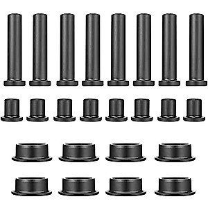 Rear Suspension Bushing Kit Replacment for Polaris Sportsman 335 400 450 500 570 800, Replaces A-Arm Long Bushing 5436973 A-Arm Short Bushing 5438902 Lower Control Bushing 5439270