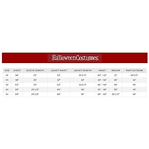 Fun Costumes - Adult Wide Pin Stripe Gangster Plus Size 1920s Gangster Suit Costume 3X